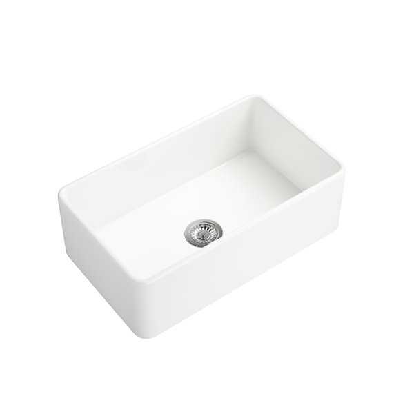 TYUNABRN White Farmhouse Sink Deep Apron Sink Undermount Farmhouse ...