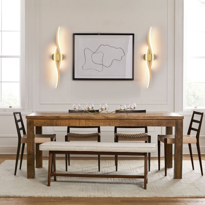 wireless sconces dining room