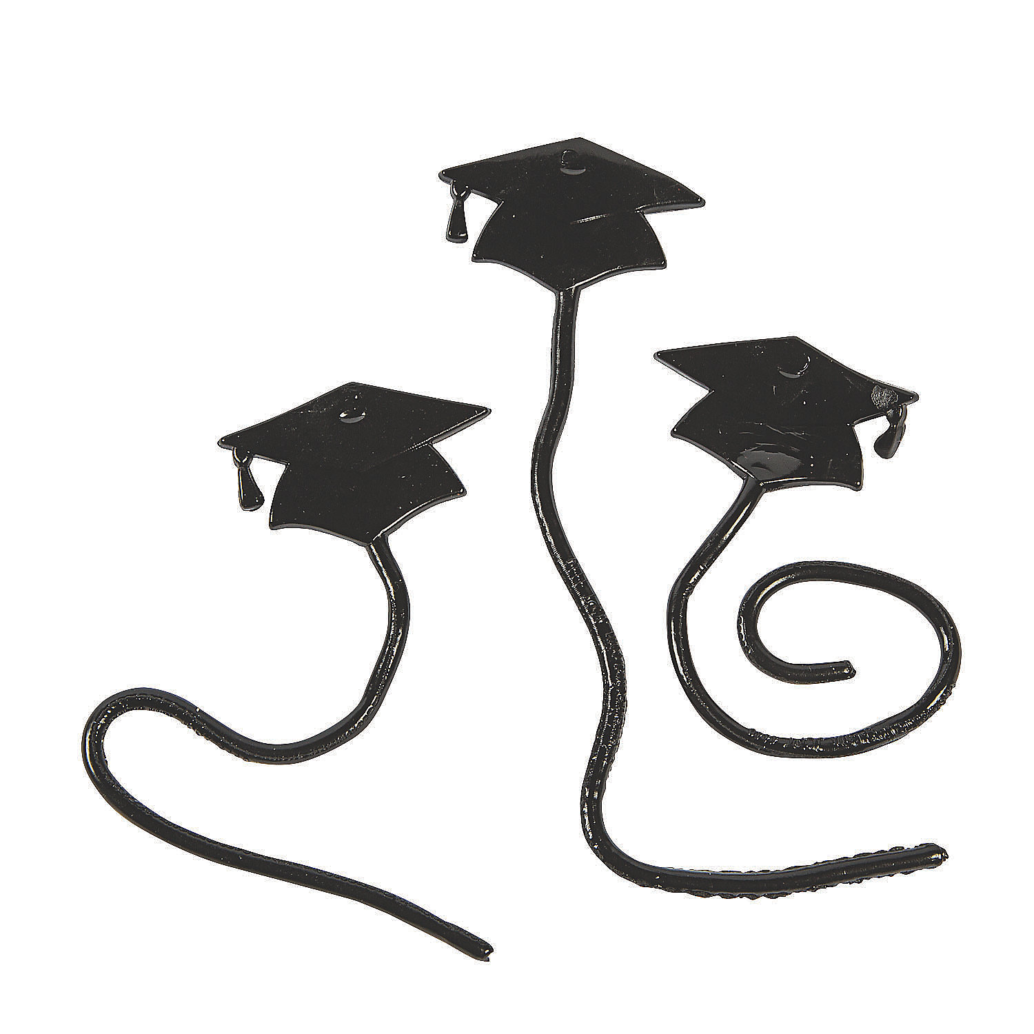 The Party Aisle™ Kinsley Sticky Graduation Mortarboard Party Hats | Wayfair