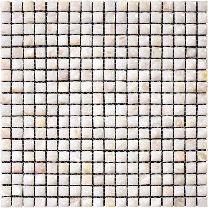 Apollo Tile 12" X 12" Textured Natural Shell Mosaic Tile | Wayfair