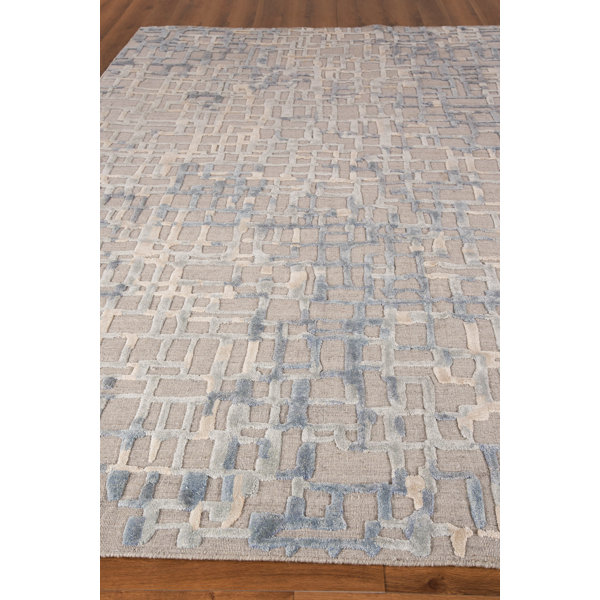 Exquisite Rugs Vista Hand Loomed Geometric Rug & Reviews | Wayfair