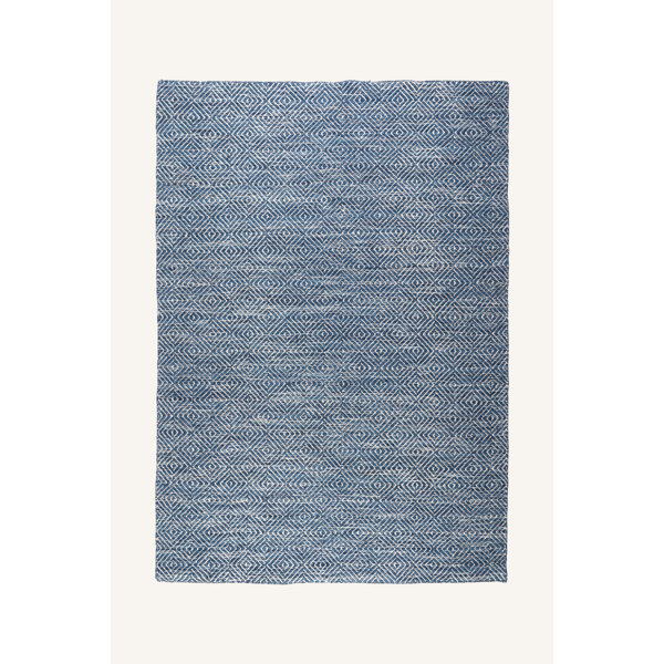 Ebern Designs Lagarius Geometric Hand Woven Flatweave Area Rug ...