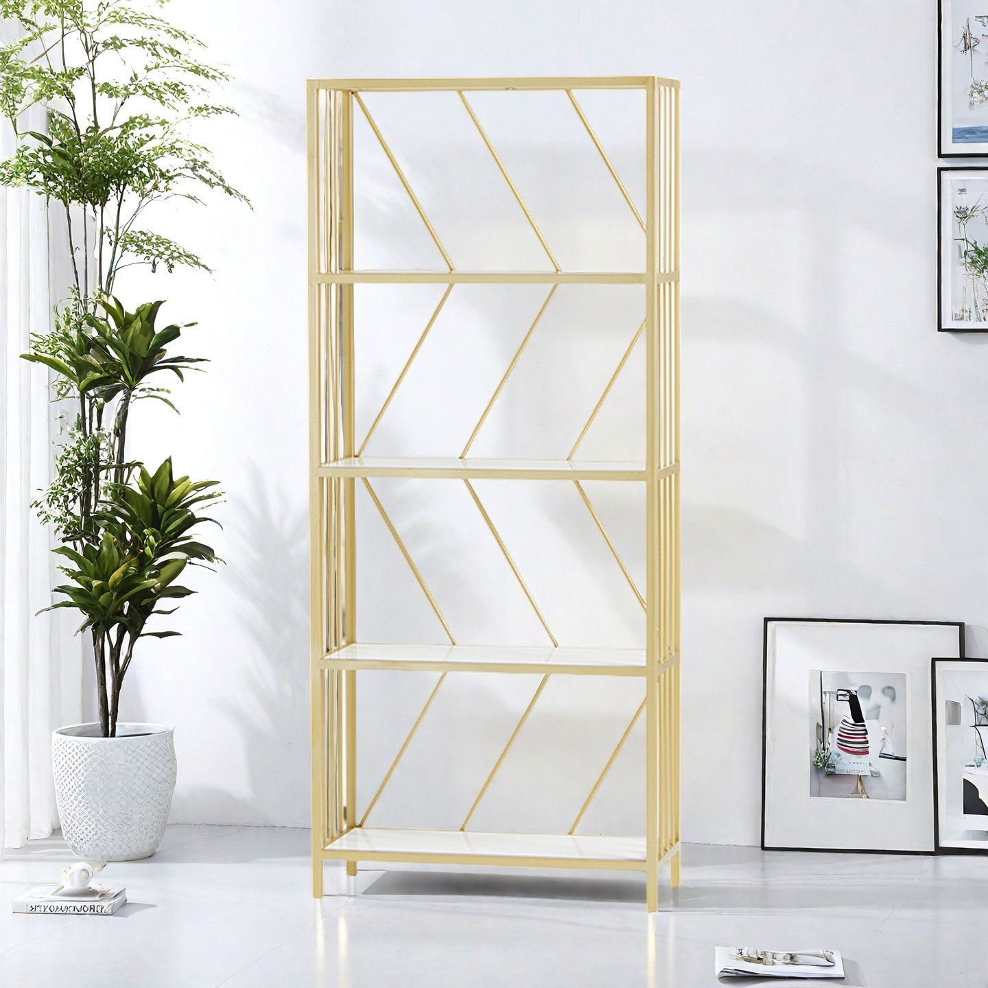 Everly Quinn Simple and versatile bookcase | Wayfair