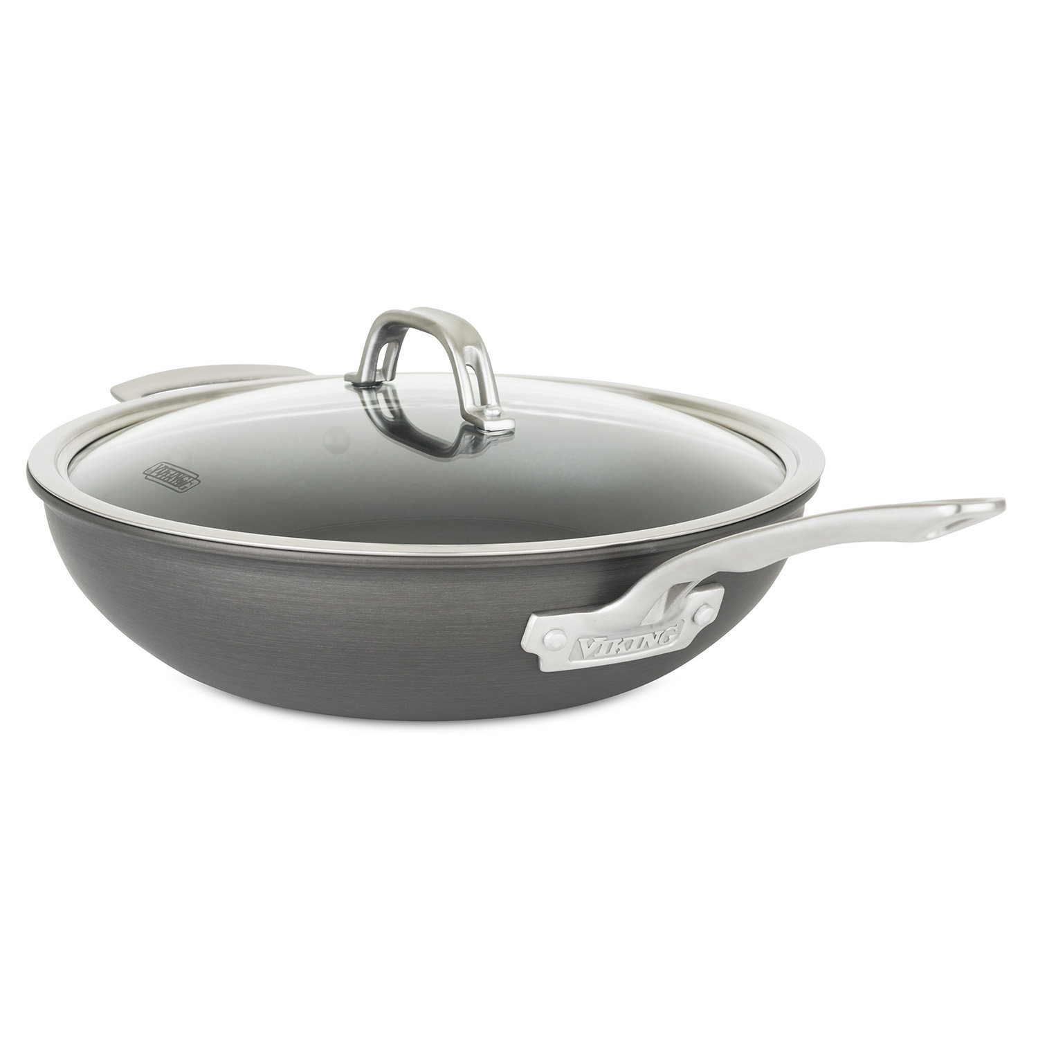 Viking Hard Anodized Nonstick 12" Saute Pan with Lid & Reviews | Perigold