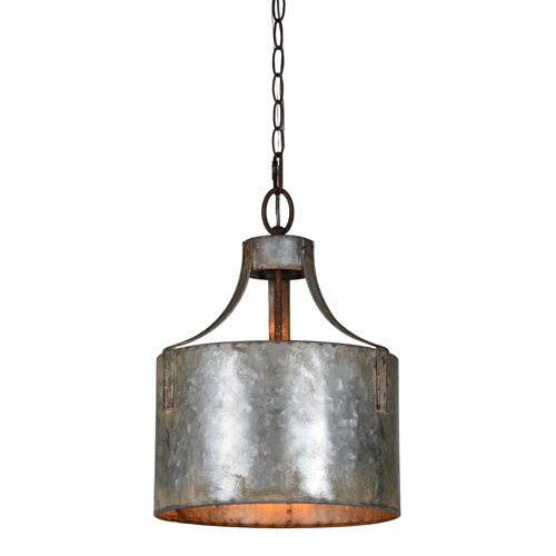 Gracie Oaks Kyha 1 - Light Single Dome Pendant with No Secondary Or ...