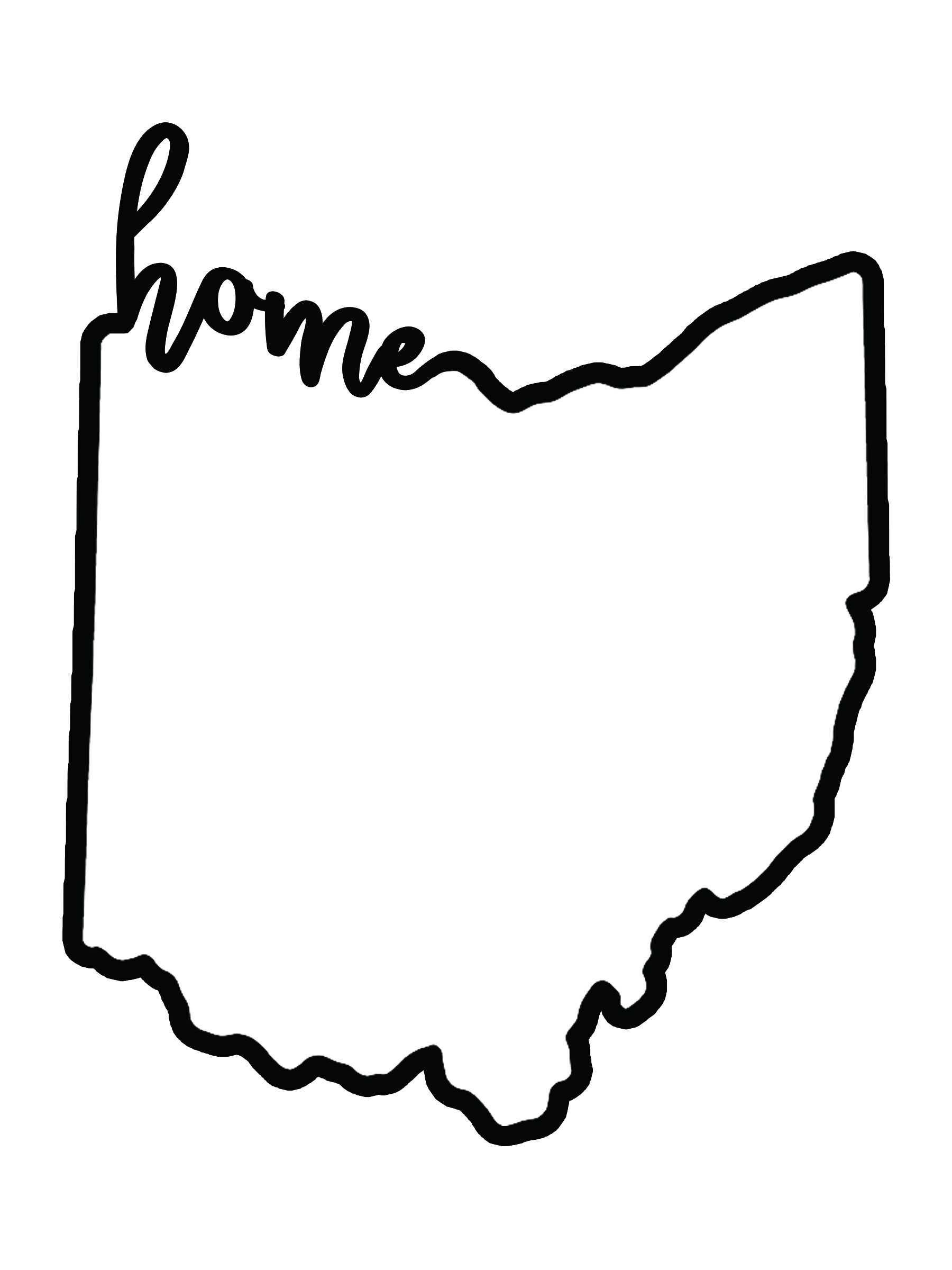 Gracie Oaks Ohio State Home - Wrapped Canvas Print | Wayfair