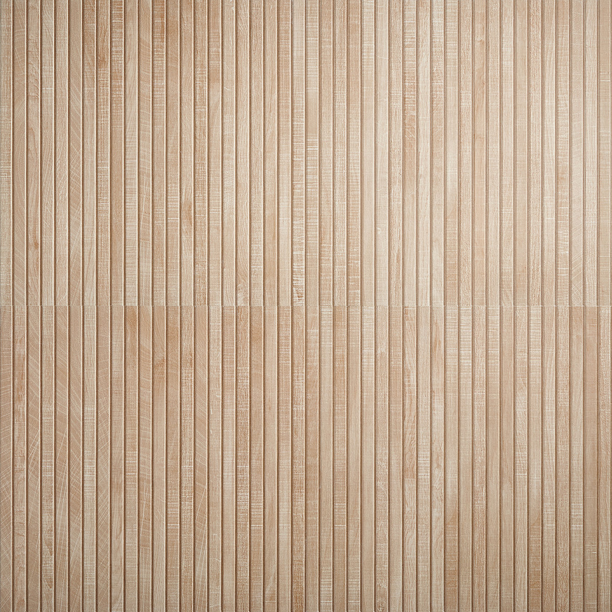 Bond Tile Auburn Ribbon 24 in. x 48 in. Porcelain Ribbed Wood Look Wall ...