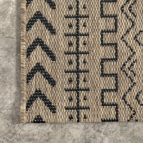 Union Rustic Agee Brown Indoor/Outdoor Rug & Reviews | Wayfair