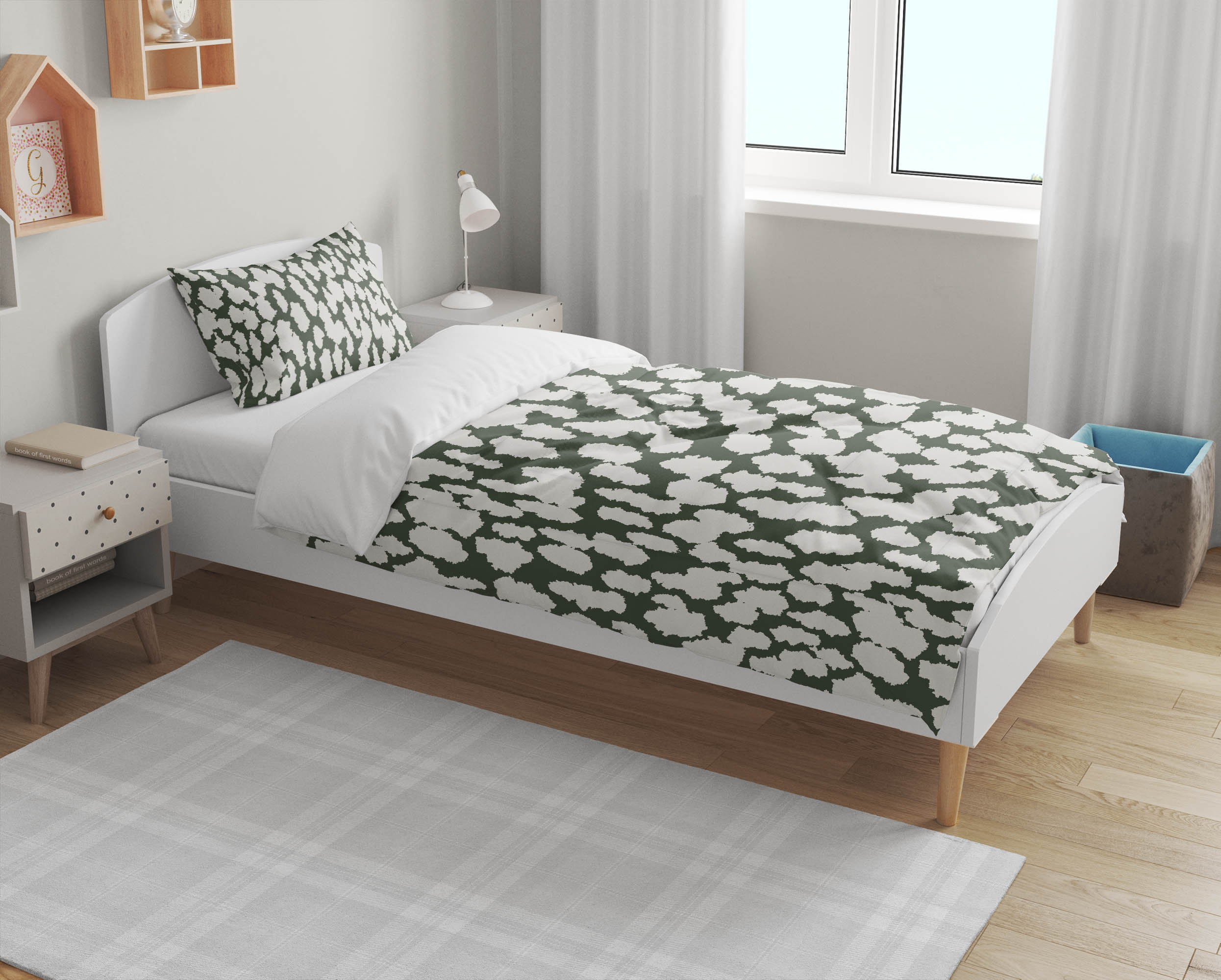 Christopher's Corner Animal Splat Comforter Set | Wayfair