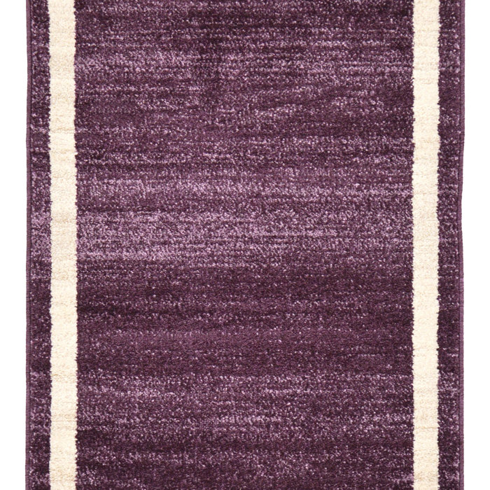 Breakwater Bay Songul Performance Violet Rug & Reviews | Wayfair