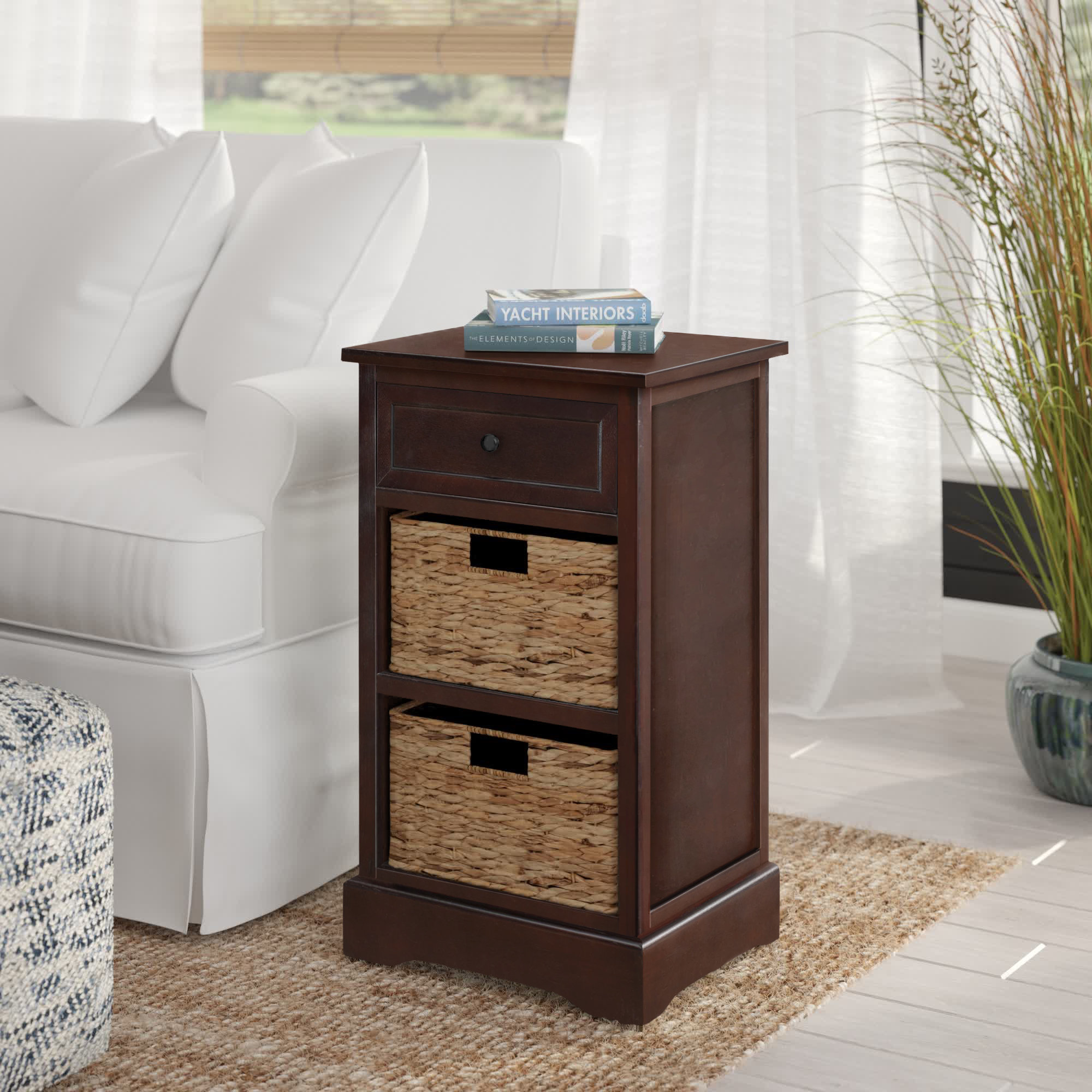 Beachcrest Home™ Painswick 3 - Drawer End Table with Storage & Reviews ...