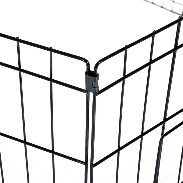 Archie & Oscar Chalk 61cm 8 Panel Indoor/Outdoor Metal Pet Pen ...