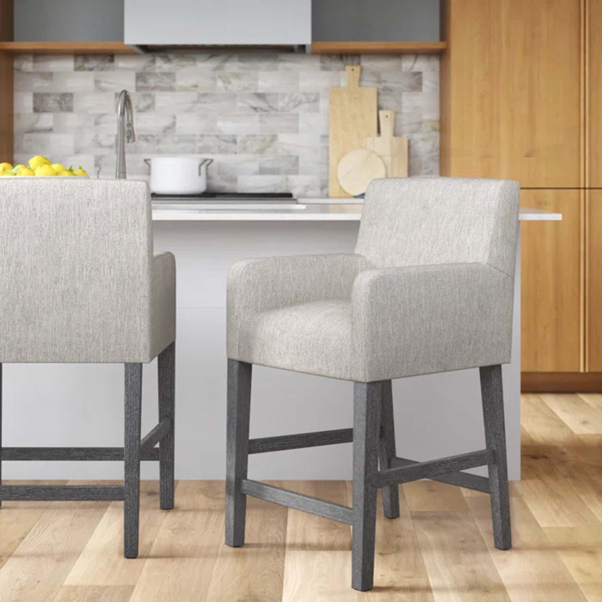 Ophelia & Co. Upholstered 26 inch Counter Stool | Wayfair
