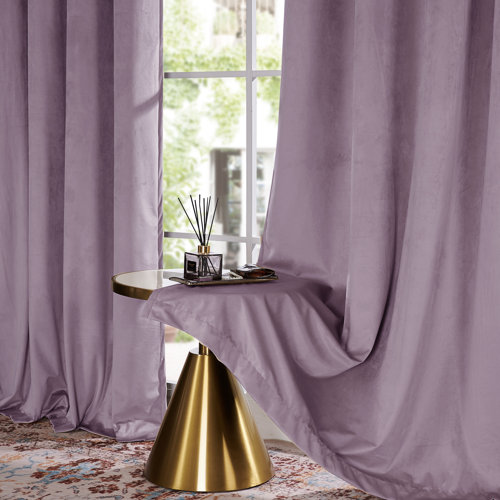 Mercer41 Trenady Polyester Blackout Curtain Pair | Wayfair