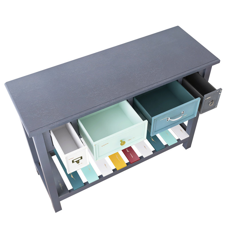 Breakwater Bay 40" Console Table With 4 Drawers | Wayfair