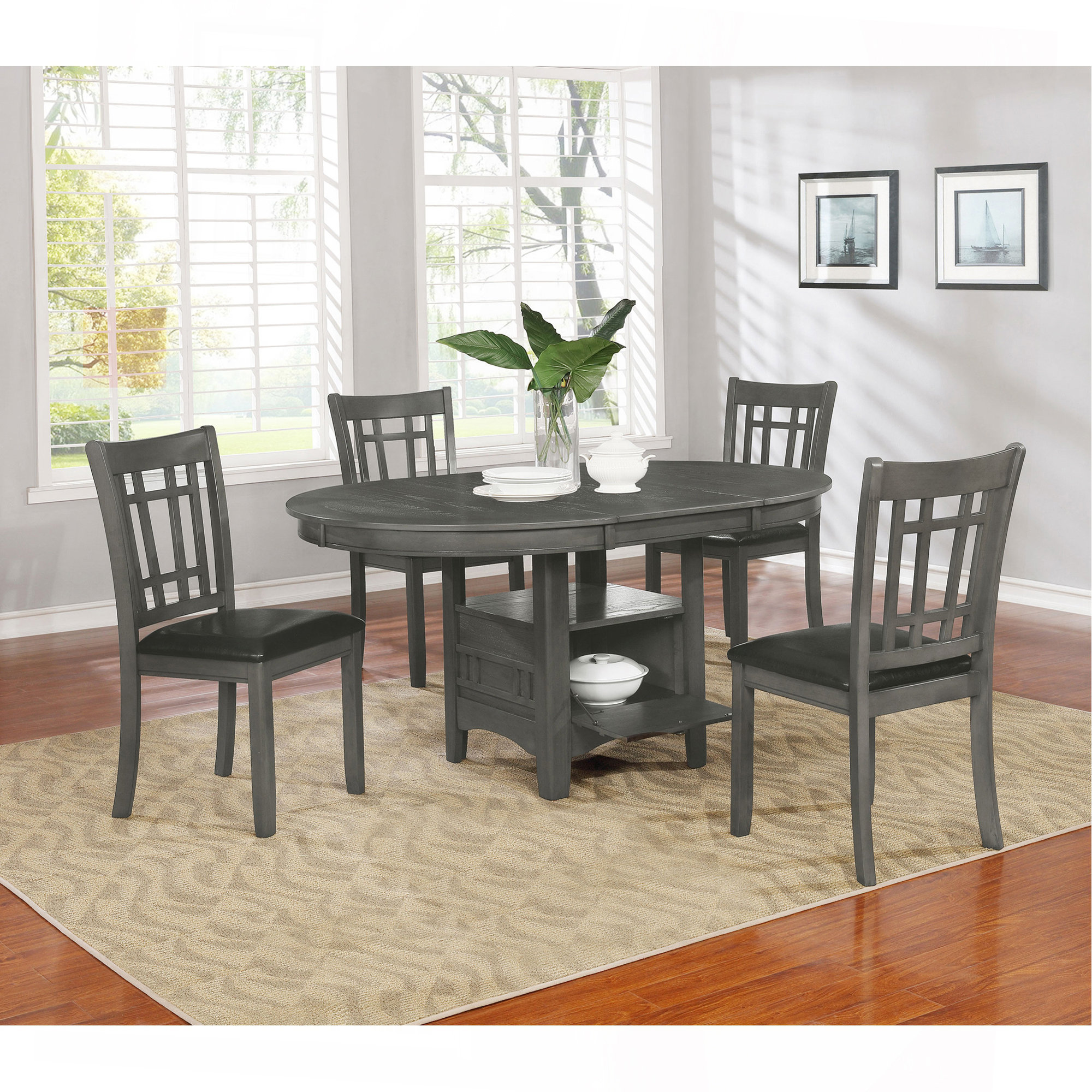 Latitude Run® Medium 5-Piece Dining Set | Wayfair
