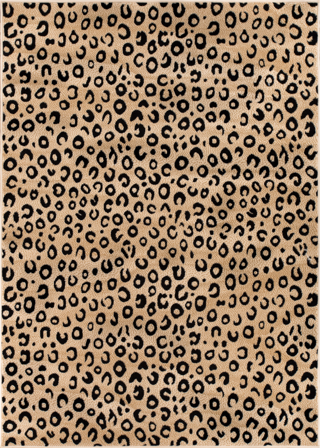 Mercer41 Moors Black Modern Leopard Print Soft Area Rug & Reviews | Wayfair