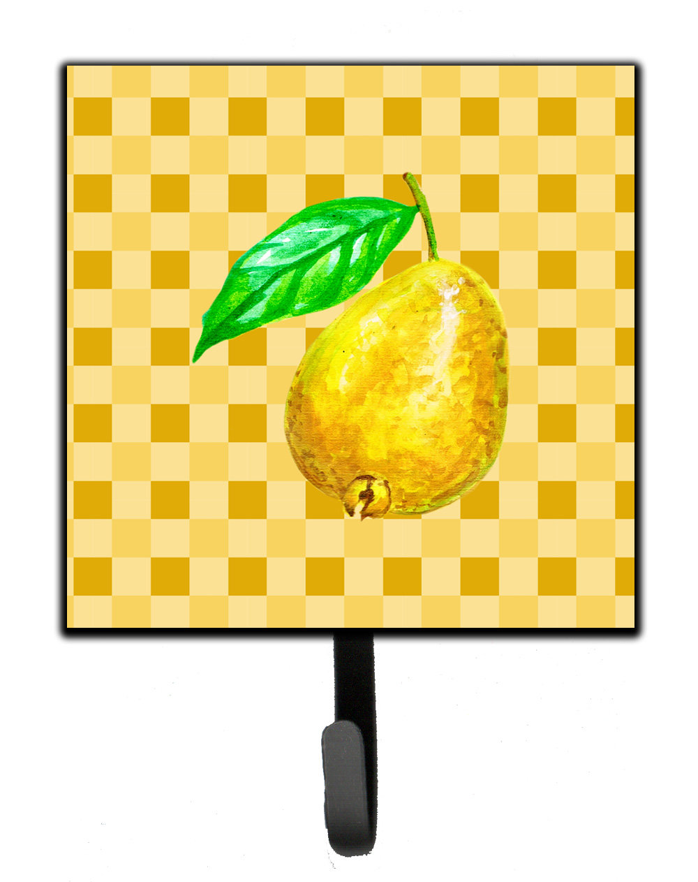 Bay Isle Home™ Baring Guava on Basketweave Wall Key Organizer with Key ...