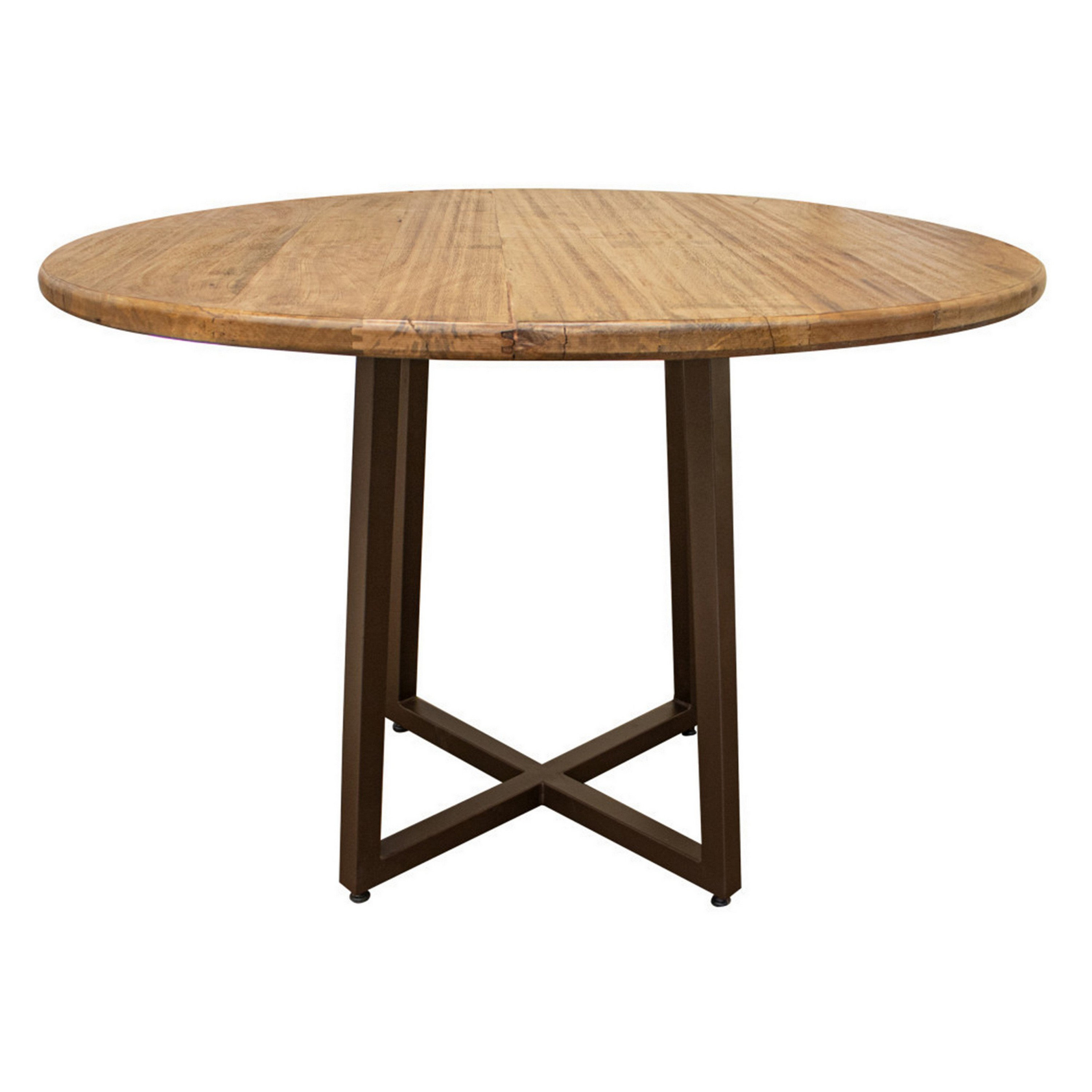 Millwood Pines Chrysanne Round 47.25'' Dining Table | Wayfair