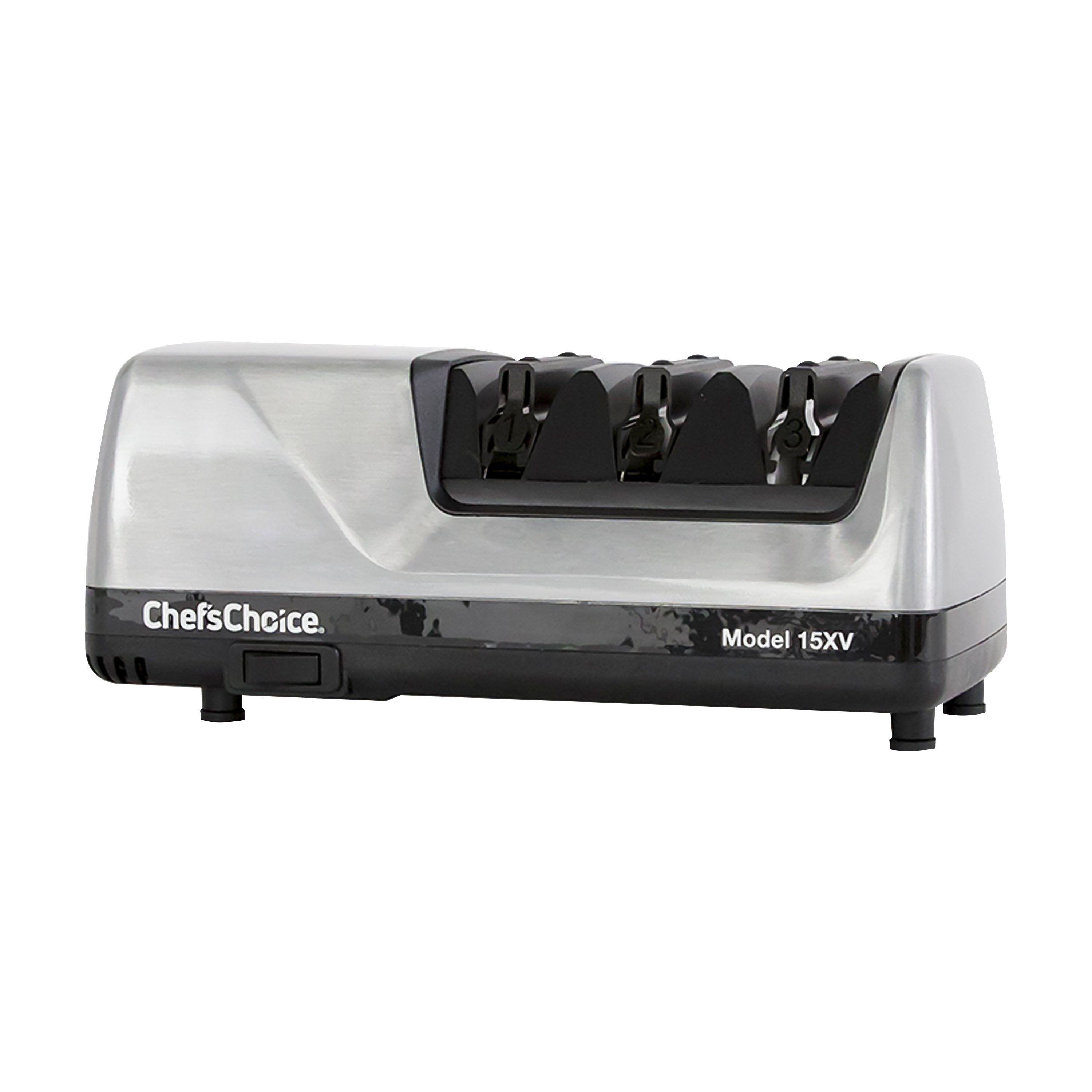 Chef'sChoice Model 15xV PRO - Electric Sharpener - 3-Stage 15° Trizor ...
