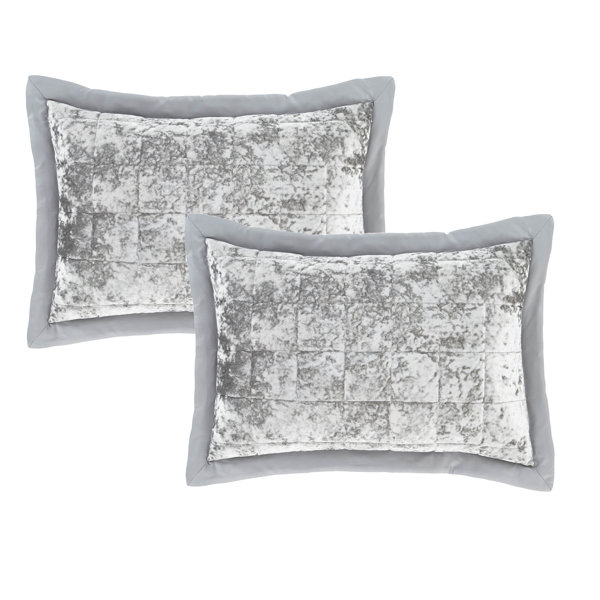 Catherine Lansfield Crushed Velvet Enveloped Pillowsham & Reviews ...