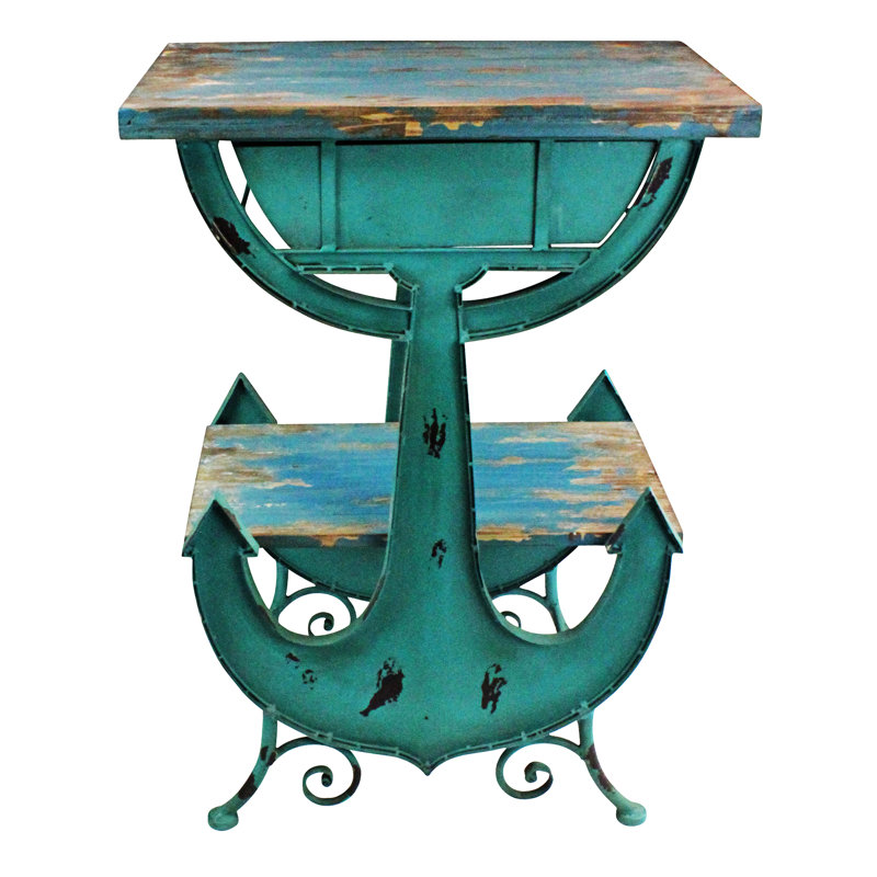 Design Toscano Anchors Aweigh Coastal End Table & Reviews | Wayfair