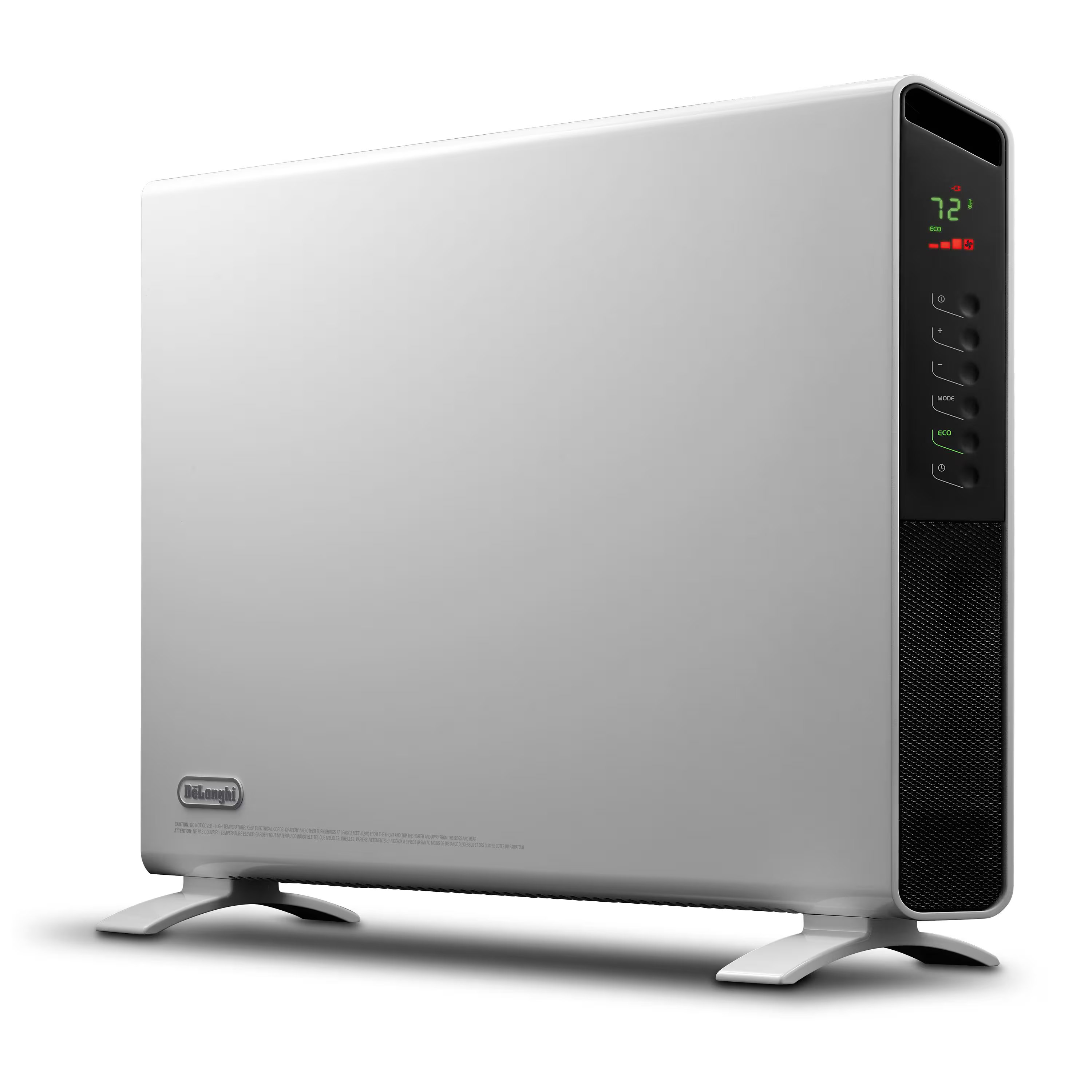 De'Longhi SlimStyle Digital 1500W Convection Panel Heater with Dual Fan ...