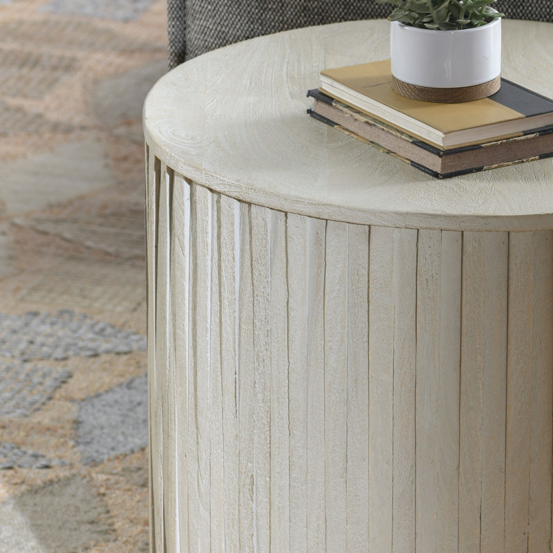 Joss & Main Sylvia Solid Wood Block End Table & Reviews - Wayfair Canada