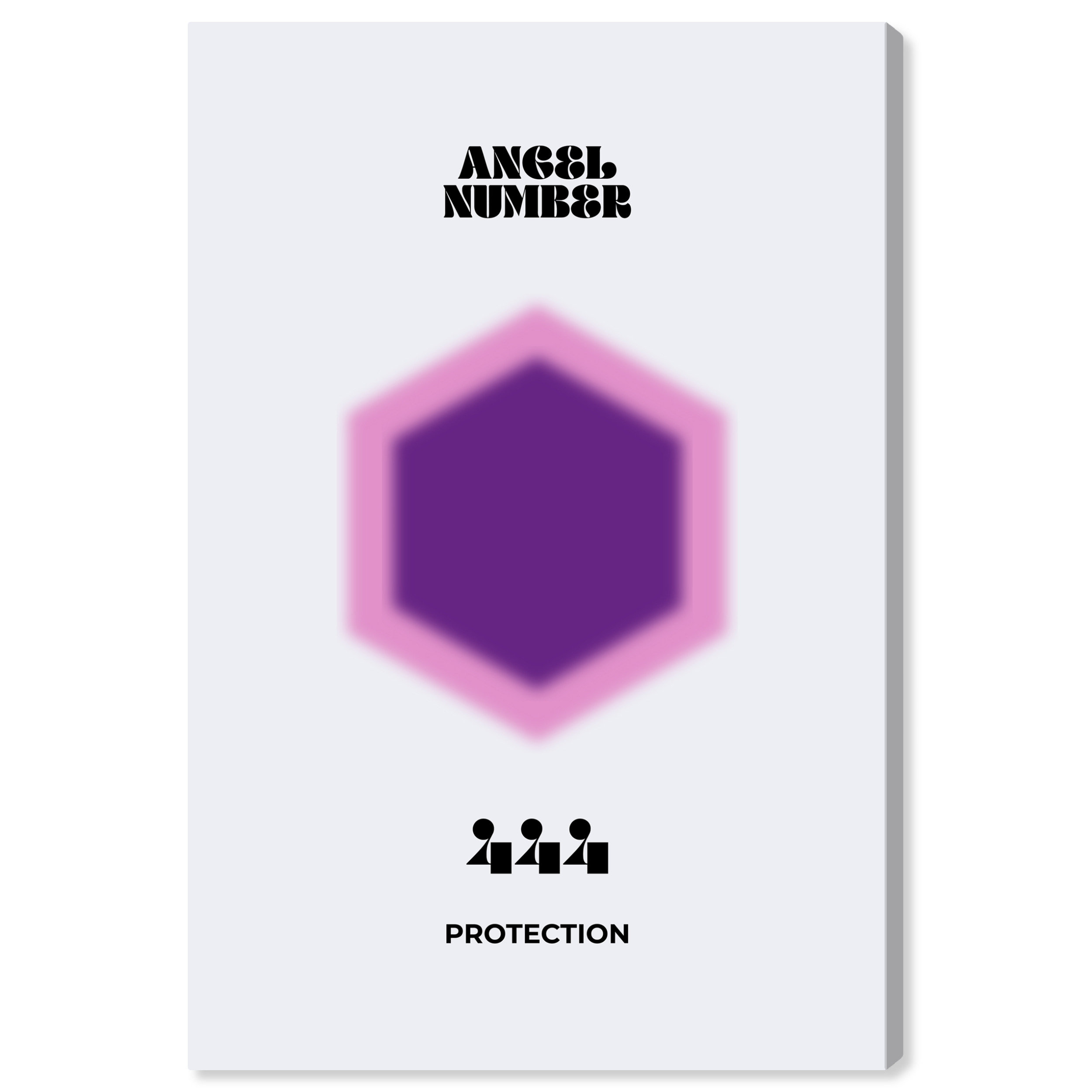 Ebern Designs Krisalynn Angel Number Protection On Canvas by Wynwood ...