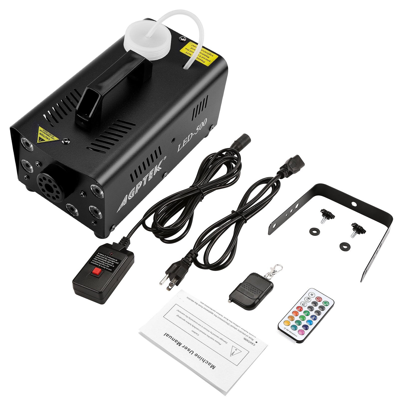 AGPtEK 500W Fog Machine with LED Lights Effect - Wayfair Canada