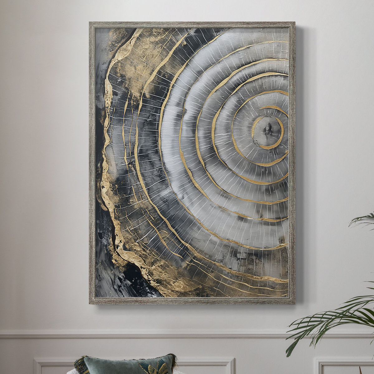 Mercer41 ABSTRACT Series CCLIX Framed Print - Solid Wood | Wayfair