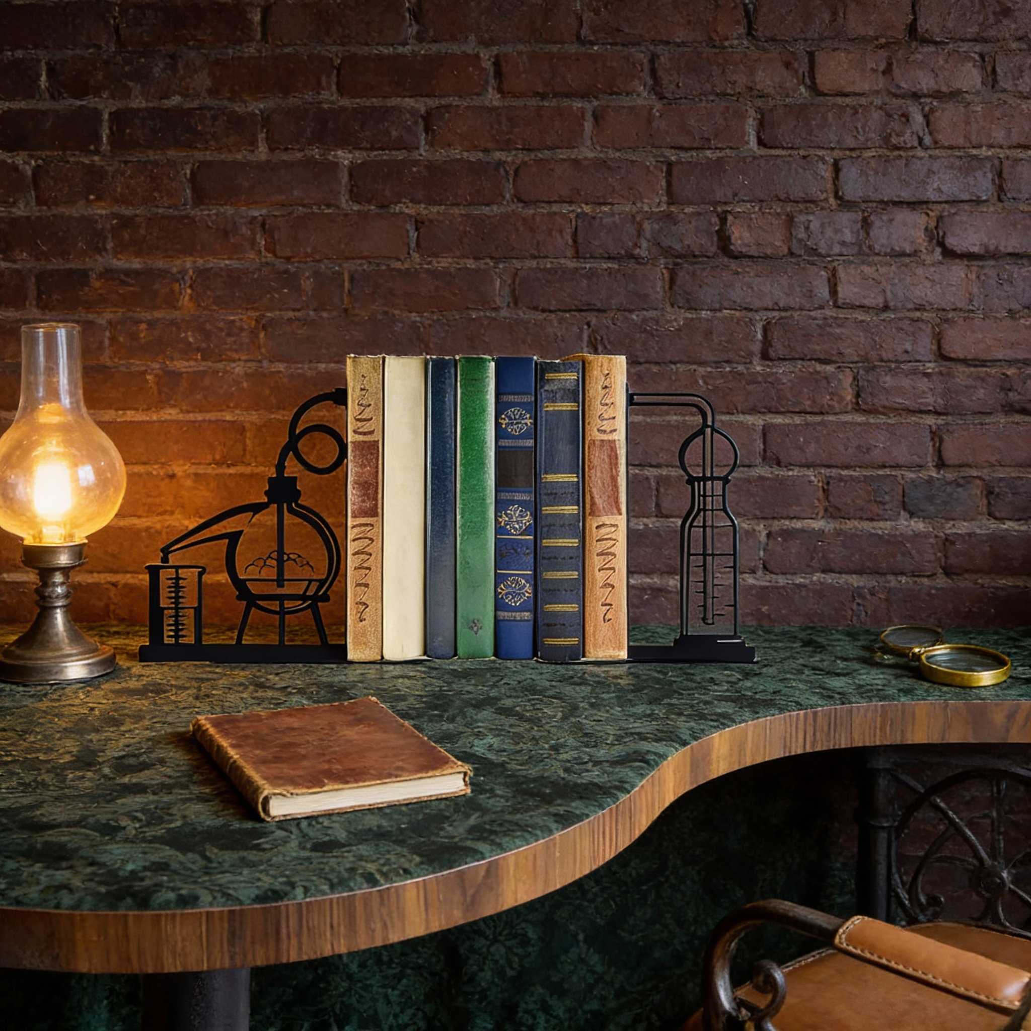 Latitude Run® Chemistry Lab Metal Coakley For Bookshelf & Study Room ...
