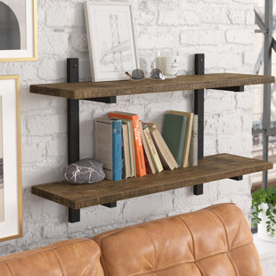 Industrial Wall & Display Shelves You'll Love | Wayfair