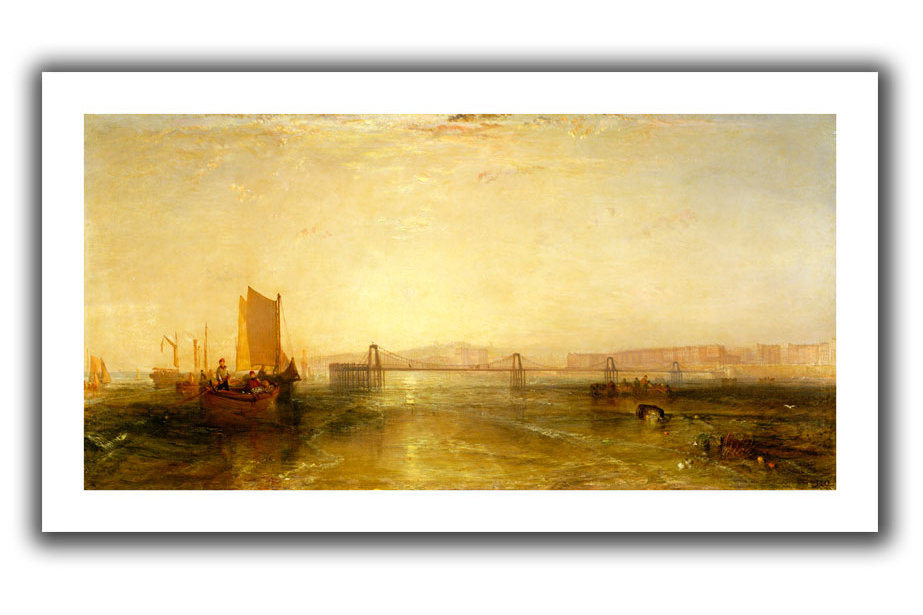 ArtWall Brighton from the Sea by William Turner - Graphic Art Print on ...