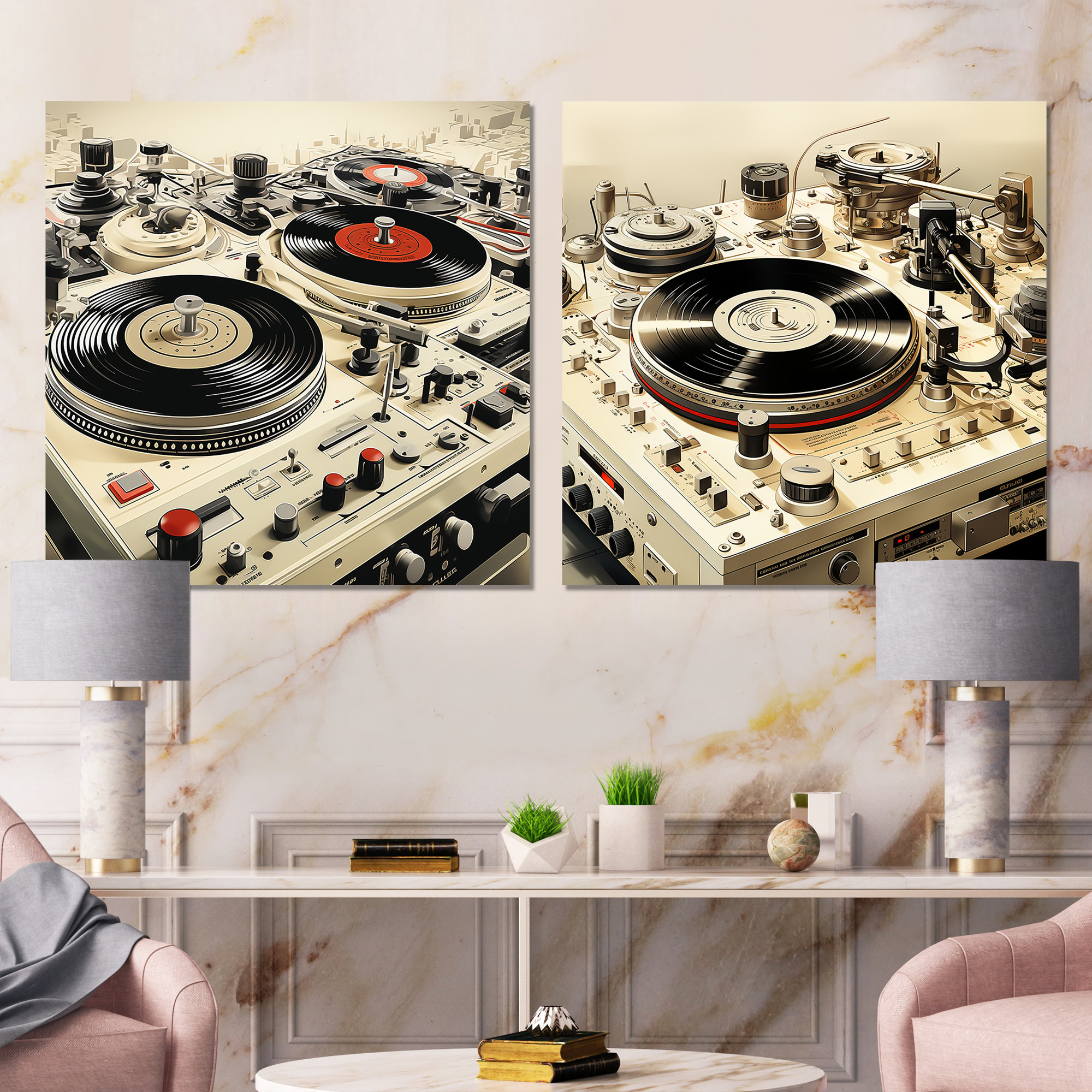 Lark Manor Vintage Vinyl Record Melody I - Turntables & Boom Boxes ...