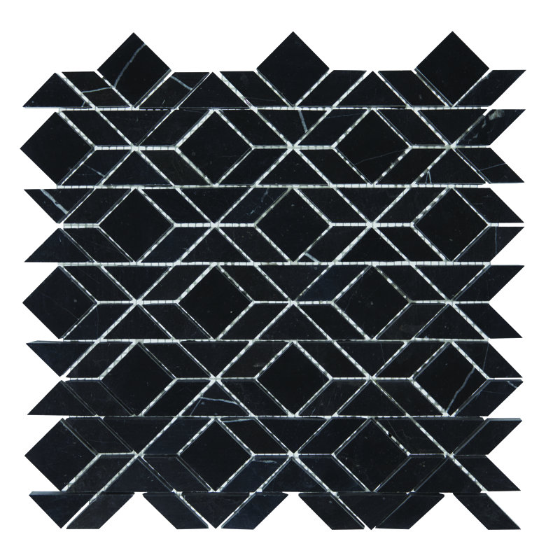 Daltile Pietra Divina 13" x 13" Natural Stone Mosaic Wall Tile | Wayfair