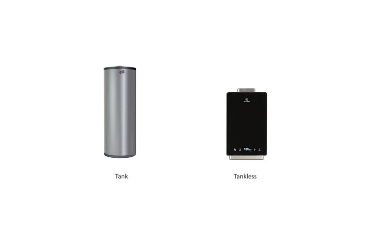 Types of Water Heaters: Tank vs. Tankless | Wayfair