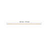 House of Hampton® Metal Adjustable Single Curtain Rod with Crystal ...