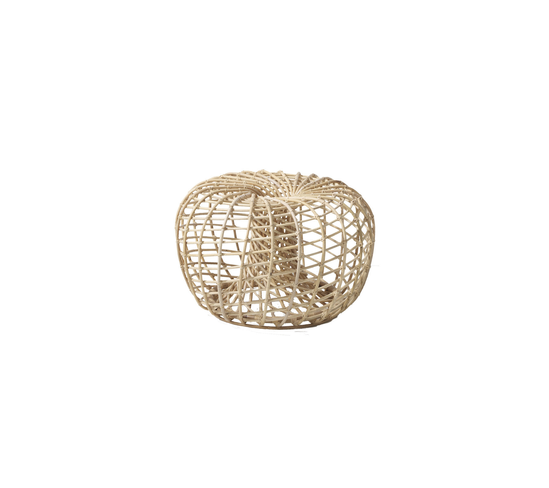 Cane-line Nest 25.6" Wide Round Footstool Ottoman | Wayfair