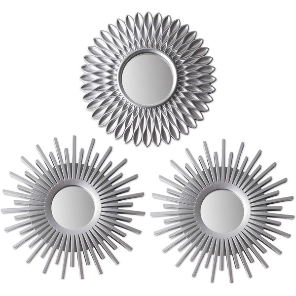 Fairmont Park Wall Mirrors Pack Of 3 RoundMirrors | Wayfair.co.uk