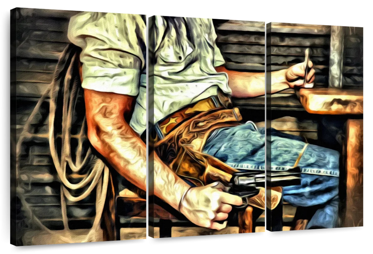 Union Rustic Lelar Fearless Cowboy | Wayfair