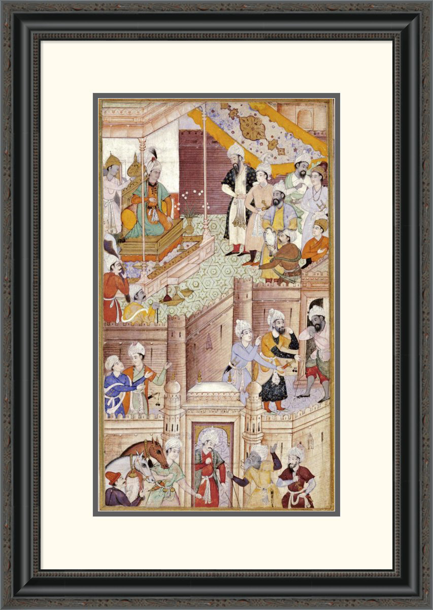 Global Gallery Illustration to the Baburnama by Khem Karan - Picture ...