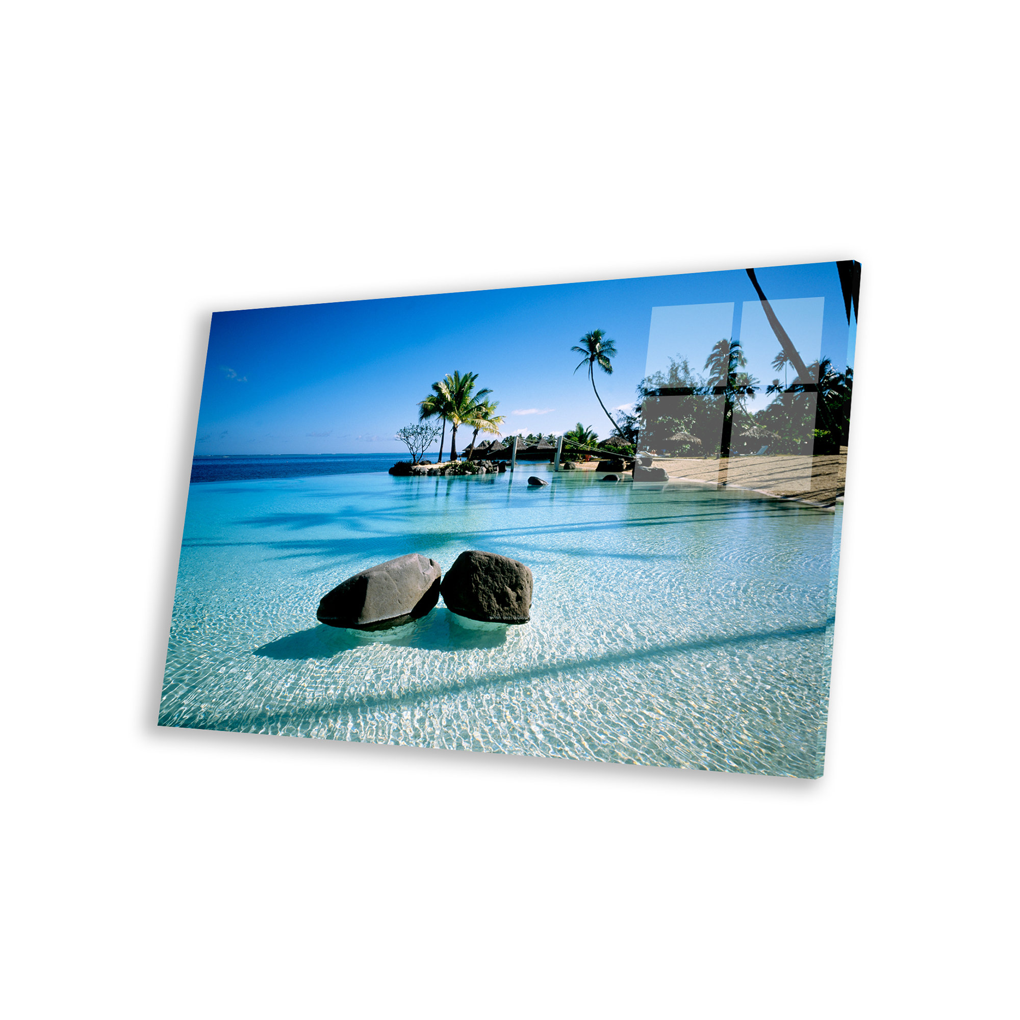 Highland Dunes Resort Tahiti French Polynesia Print On Acrylic Glass ...