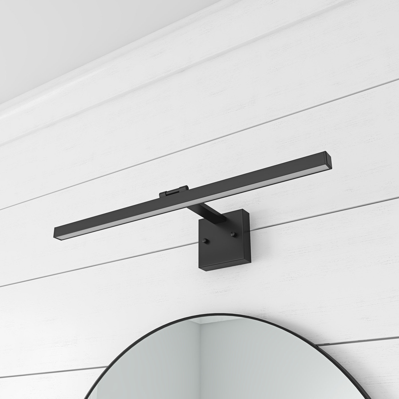 Wrought Studio Khyon 24.02 inch Modern Bathroom Vanity Light Dimmable ...