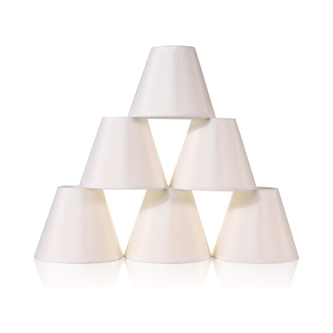 Mercer41 Chandelier Lamp Shades, Only For Candelabra Bulbs, Clip-on ...