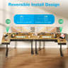17 Stories Electric Standing Desk With 4 Under-desk Drawers, Height ...