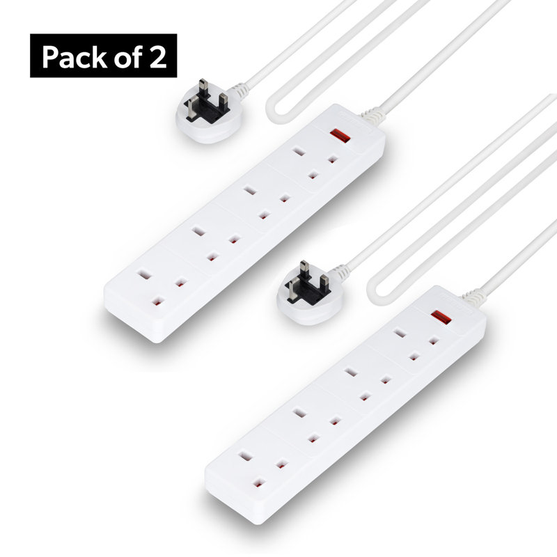 Geepas 4 Gang Extension Rod | Wayfair.co.uk