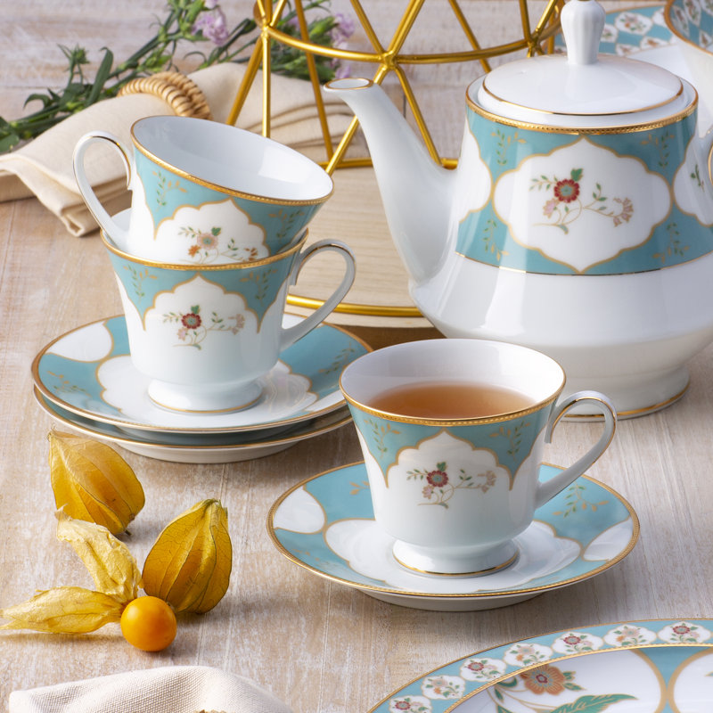 Noritake Lodi's Morning Tea Pot, 41 Oz. & Reviews | Wayfair