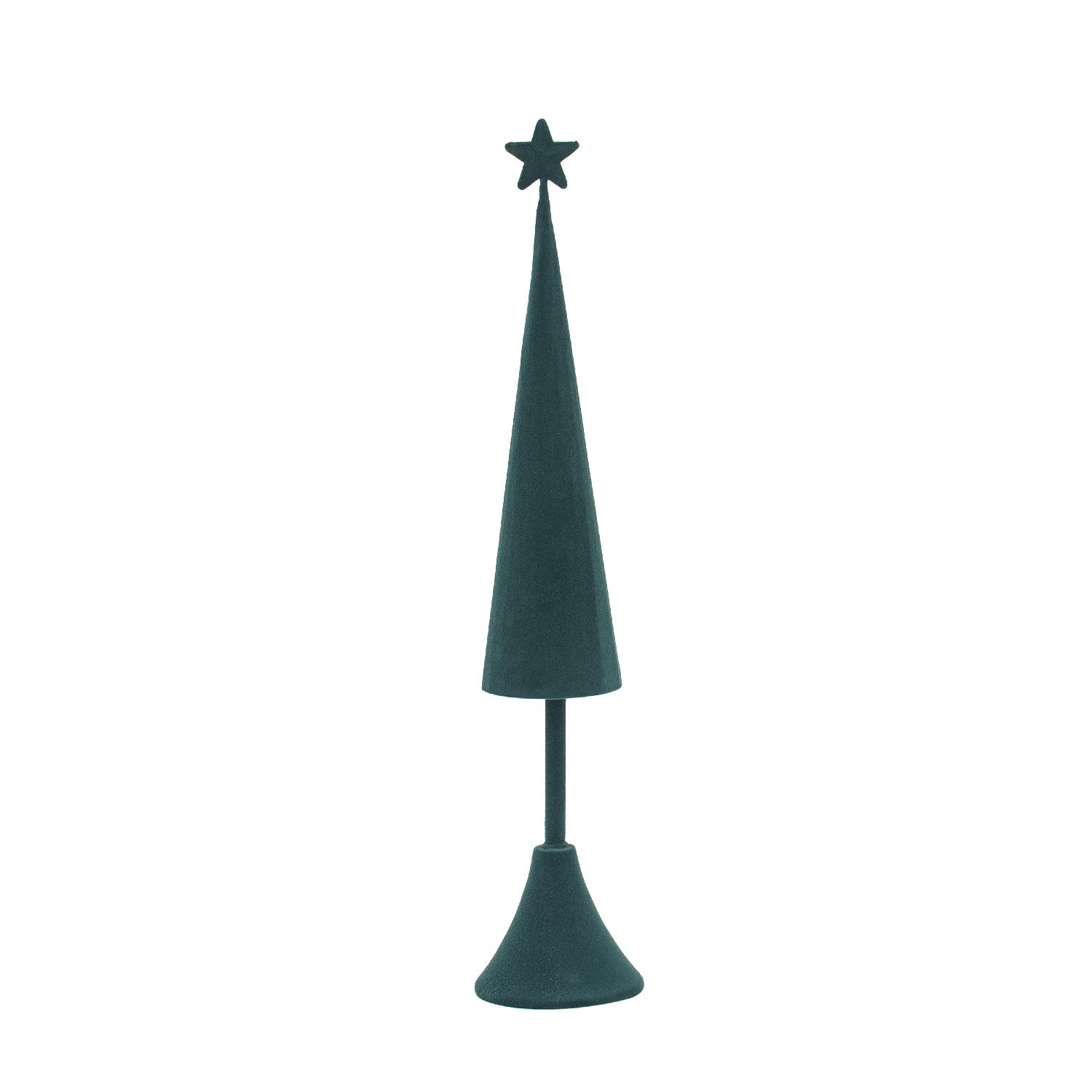 The Holiday Aisle® Iron Cone Tree - 3"Dia. x 15" - | Wayfair