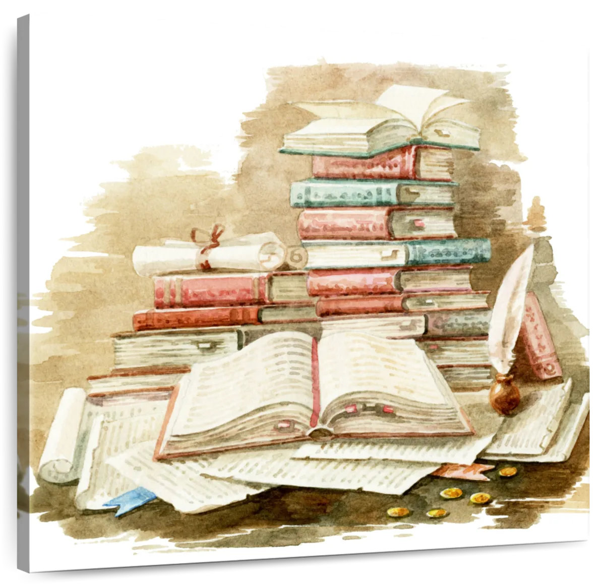Lark Manor™ Old Book Writing | Wayfair